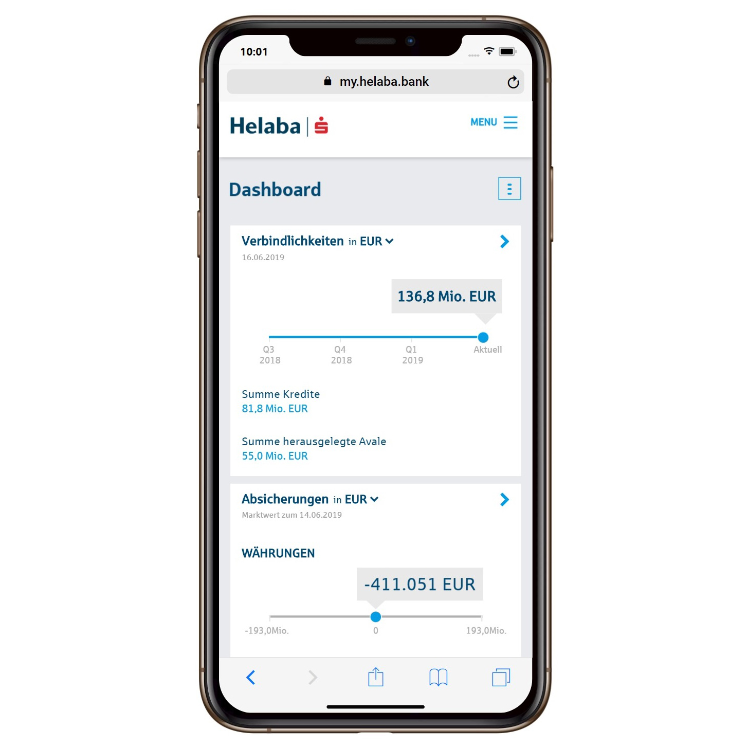 Helaba - News: Neues Release für die Kunden­portale der Helaba